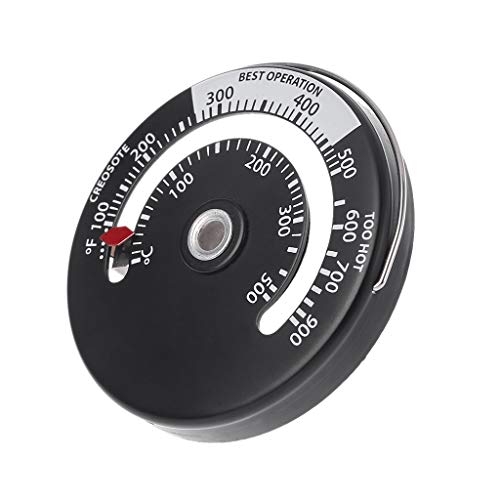 QIXIAMO Thermometer Professional Capillary Temperature Gauge 0-120℃ Water & Oil with 1m