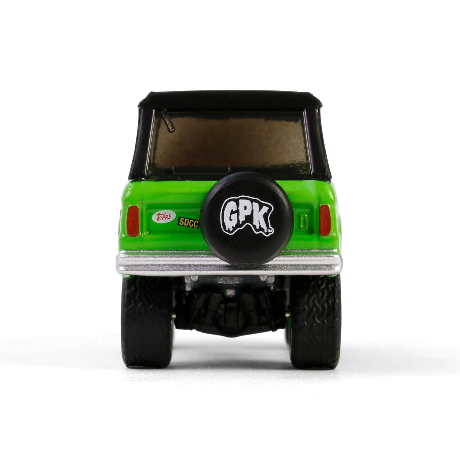 Greenlight 51617 Garbage Pail Kids 2024 San Diego Comic Con Exclusive 1969 Bronco - GPK 1:64 Scale Diecast with Collector Sticker Card