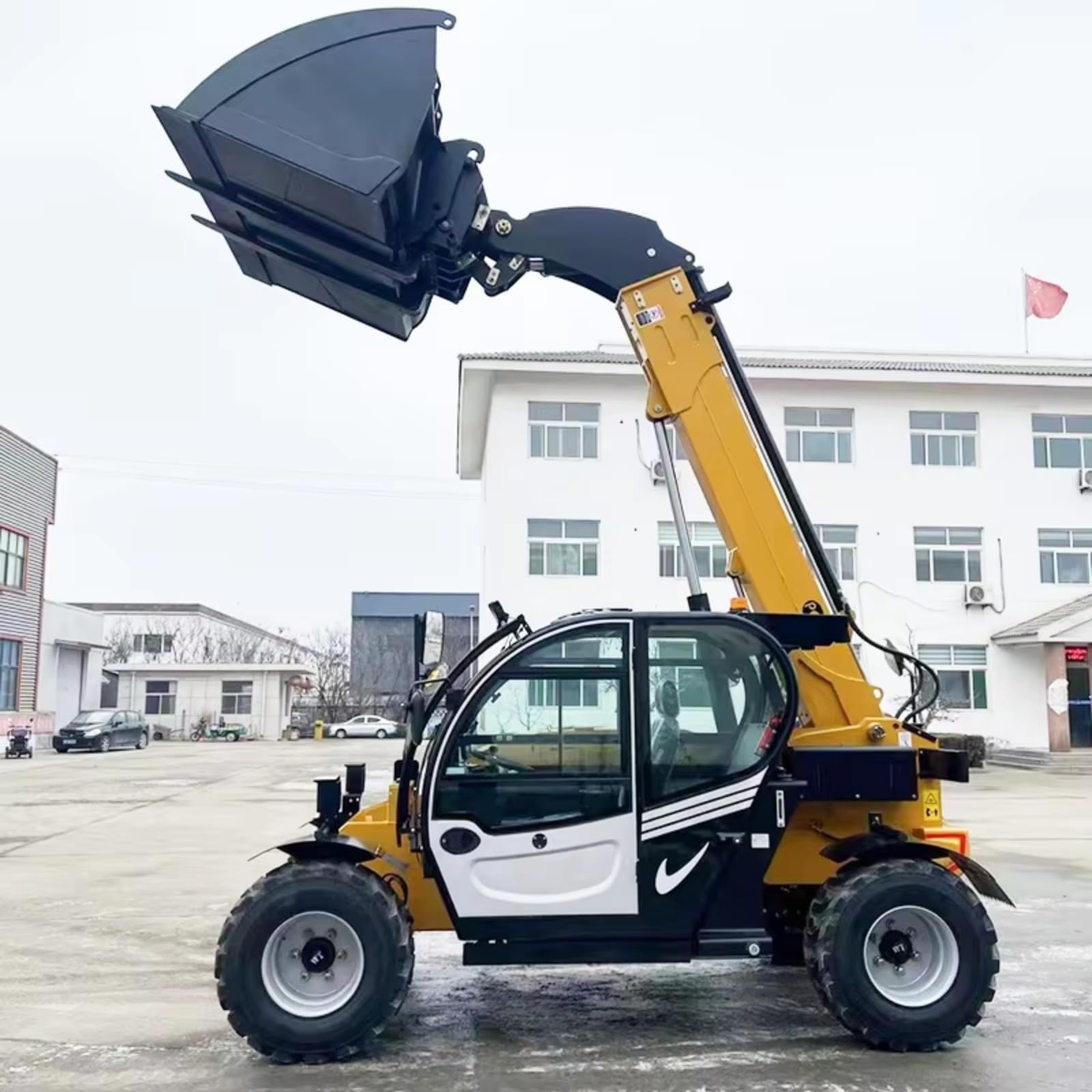 Multi-Function Telescopic Forklift Telehandler 4 Ton Telescopic Forklift Boom