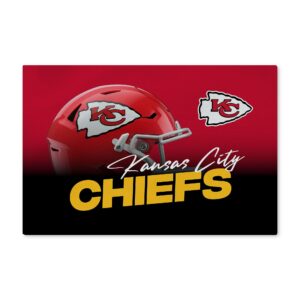 northwest nfl 20 x 32 inch washable area floor rug, kansas city chiefs