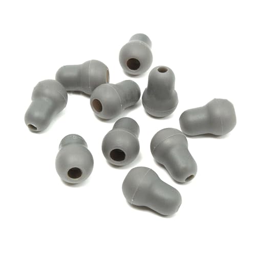 For 10Pcs For Silicone Gray For Soft Eartips For Earplug Earpieces For Littmann For Stethoscope