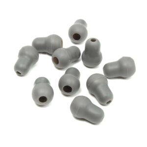 for 10pcs for silicone gray for soft eartips for earplug earpieces for littmann for stethoscope