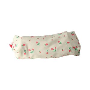 fresh style pencil bag,small flowers pencil cases,simple pen bag,cute pen box,floral pen holder,cosmetic makeup bag,large pen pencil pouch bag(pink)