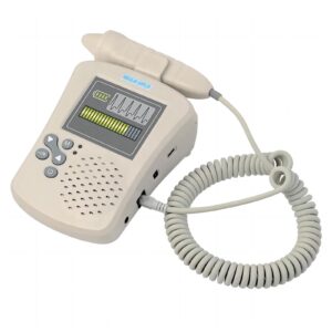 8mhz probe blood flow rate speed detector, doppler vascular lcd display, handheld blood flow strength detector