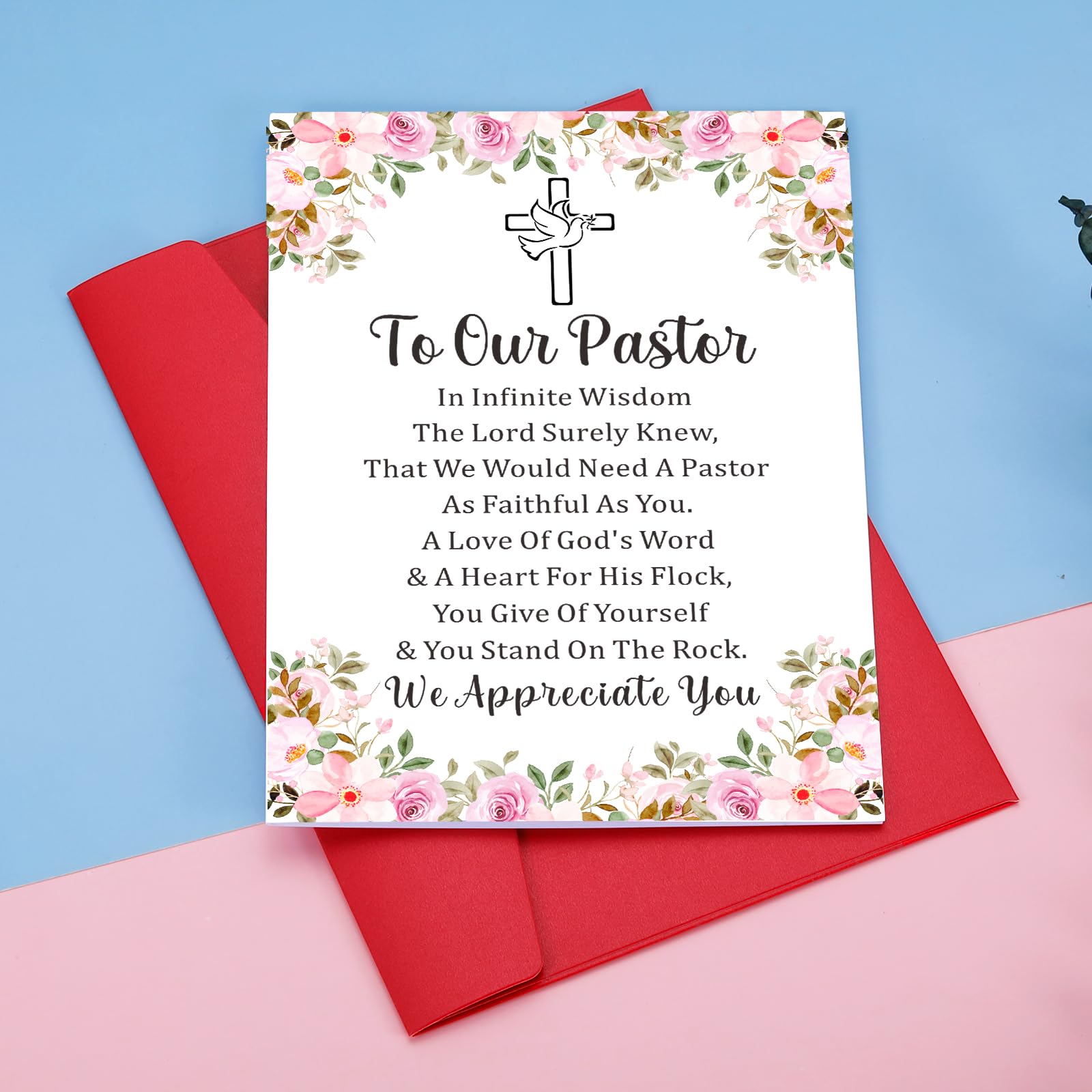 Pastor Gifts for Men Pastor Appreciation Gifts Ministry Clergy Appreciation Cards for Minister Stocking Stuffers Christian Gifts for Women Anniversary Religious Gifts for Women Catholic Gifts for Men