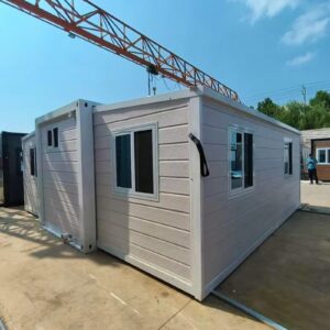 40ft 20ft shipping expandable house for sale light steel folding prefabricated home prefab container house