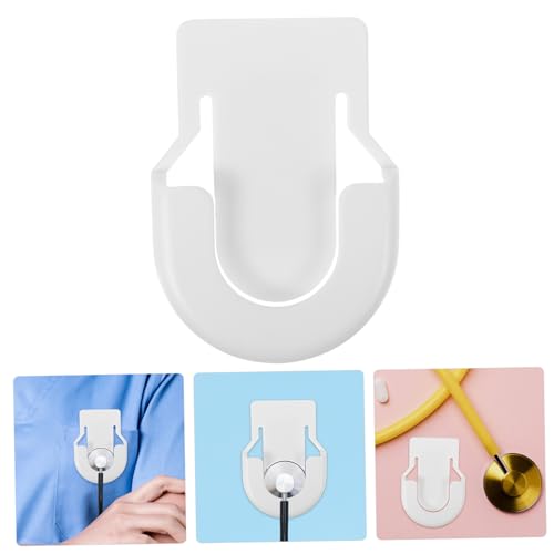 CHILDWEET Hanging Buckle Doctor Accessories Nurse Accessories Holders Replacement Buckle Clip Holder Supply Holder for Nurse White