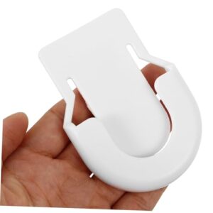 CHILDWEET Hanging Buckle Doctor Accessories Nurse Accessories Holders Replacement Buckle Clip Holder Supply Holder for Nurse White