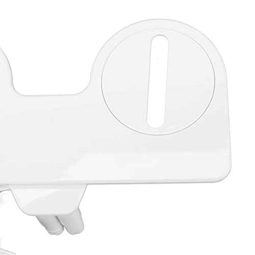 Slim Bidet Toilet Seat Attachment Dual Nozzle Self Cleaning Feminine Butt Wash 7/8 Inch Tee