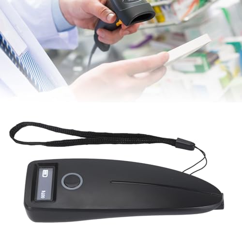 1D 2D Bluetooth Barcode Scanner, 2.4G wirele ss Portable Mini Barcode Reader USB Wired Scanner, Portable USB 1D 2D Bar Code Scanner for Inventory