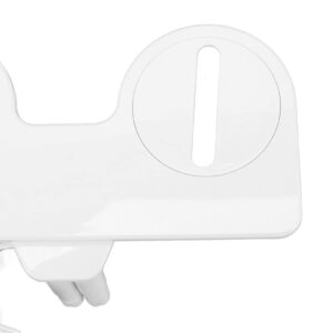 Slim Bidet Toilet Seat Attachment, Nonelectric, Dual Nozzle, SelfCleaning, Feminine Butt Wash Bidet Attachment, 7/8 TPiece