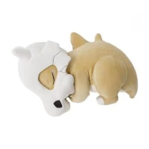 DEERTAZK 11. 8 Inch Sleep Plush Pillow, Soft Cubone Hugging Pillow Stuffed Animal Pillow Cute Sleeping Throw Pillow Gift for Kids (Color : Yellow)