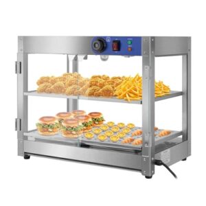 commercial food warmers - 110v large capacity door pastry display case,commercial countertop food warmer display electric food display warmer for pizza, hamburger, and food