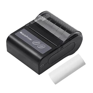 yduupxe 80mm thermal printer bt usb connection no ink needed with 2000mah battery for supermarket restaurant express delivery post receipt