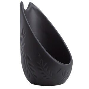 upright spoon rests - black