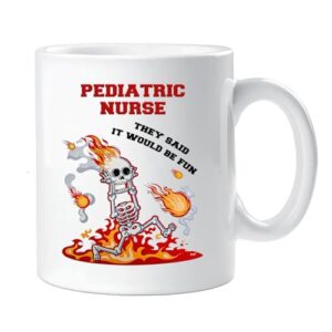 pediatric nurse mug, pediatric nurse gift, pediatric nurse appreciation gift - pediatric nurse