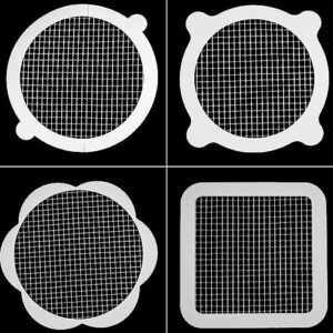 10pc Hair Catcher Drain Stopper For Bathroom Kitchen Disposables Floor Drain Mesh Stickers Bathtub Sink Hair Strainer