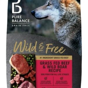 FYNORI Wild & Free Beef & Wild Boar Recipe Dry Dog Food, Grain-Free, 24 lbs, Dry Dog Food for Dogs of All Life Stages