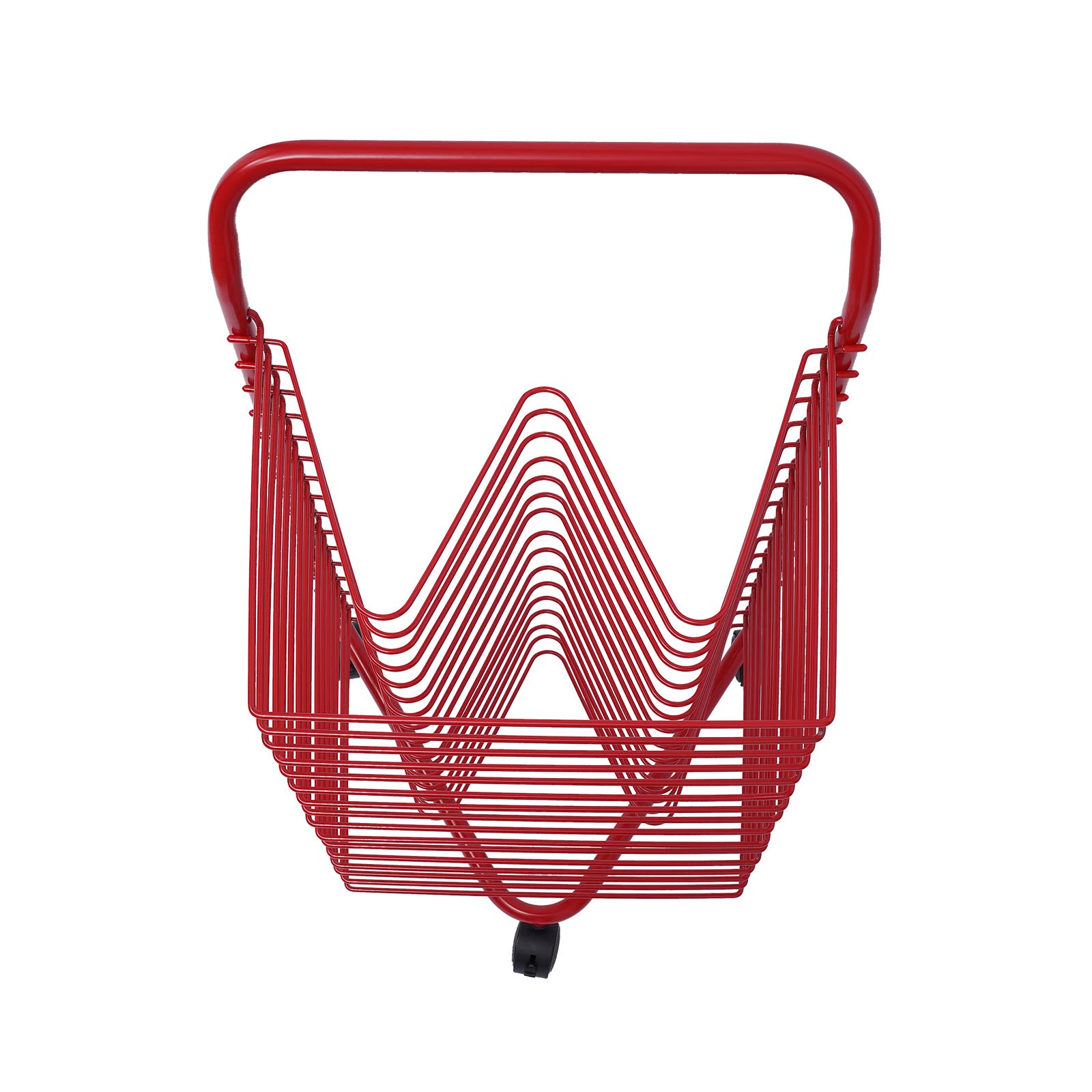 MuChaIOAK Classroom Paint Drying Rack, Red Art Drying Rack 2.2Lbs Cast Iron, Functional Mobile Paint Drying Rack for Home Classrooms Studios Painting Stores(16 Layers)