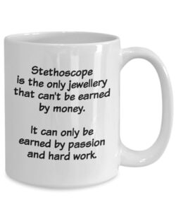 vovomu stethoscope mug the only jewellery that white coat ceremony gifts for medical