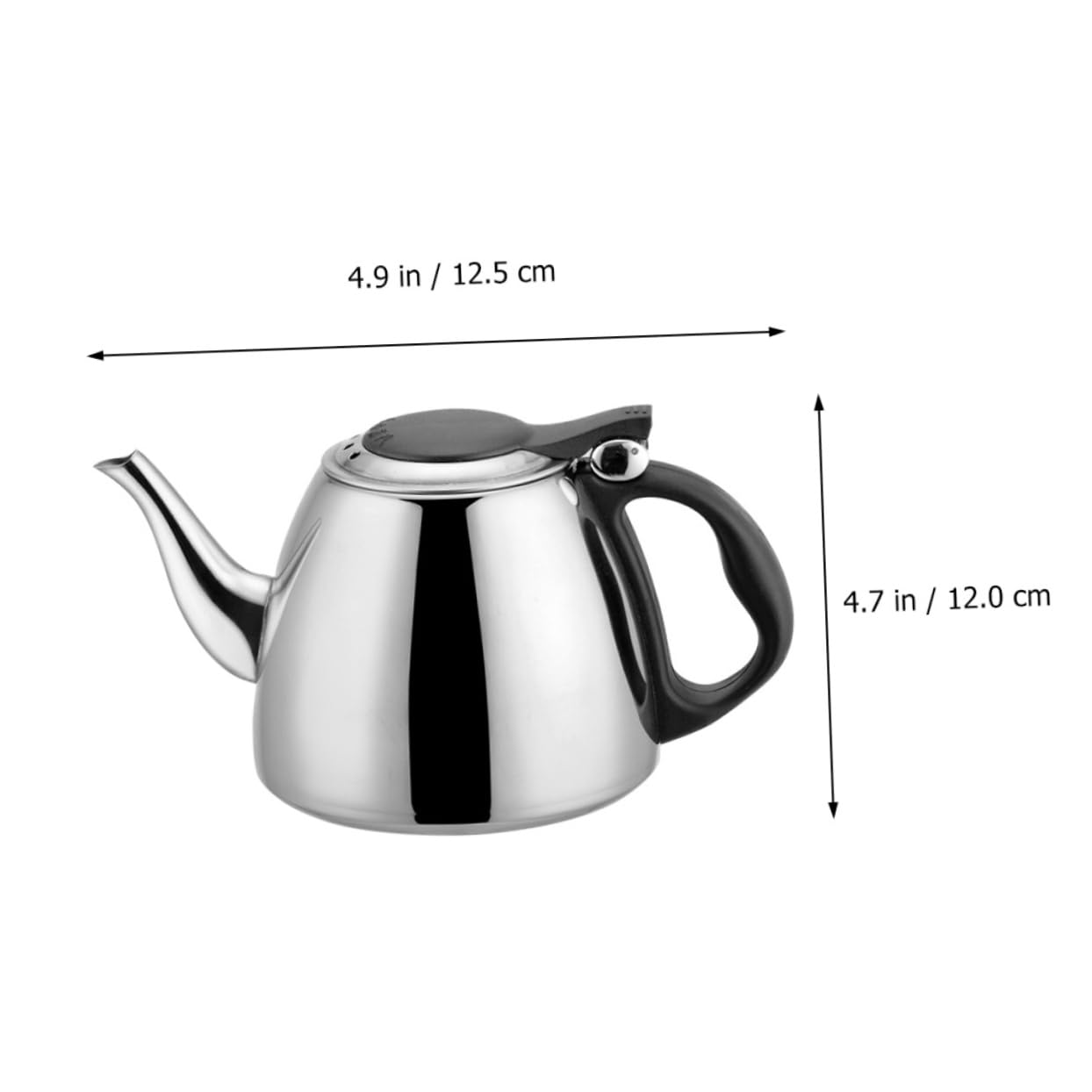 PRETYZOOM 1pc Stainless Steel Kettle Espresso Machines Camping Stove Whistling Kettle Stove Top Tea Kettle Stove Top Kettle Whistling Coffee Pot Water Kettle Stainless Steel Teakettles