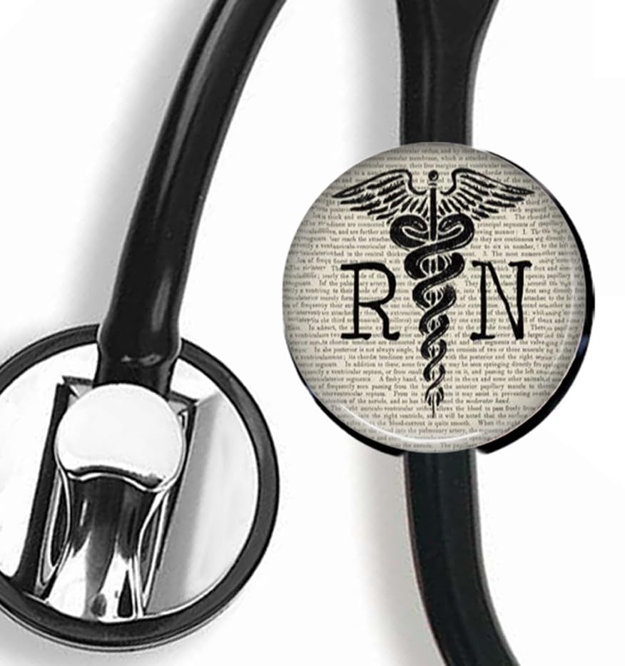 RN Personalized Medical Stethoscope Name Tag,Medical Stethoscope Name Tag,Nurse Doctor Name Tag Stethoscope ID Tag Customized