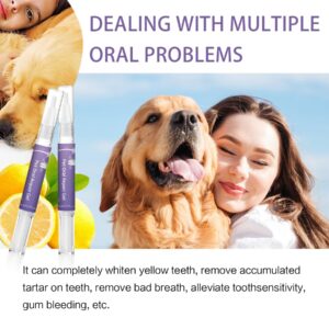 WRTHYT Pet Oral Repair Gel, Pet Oral Repair Gel for Dogs, Pet Oral Repair Gel Brush, Eliminates Bad Breath, Suitable for Dogs and Cats (3)