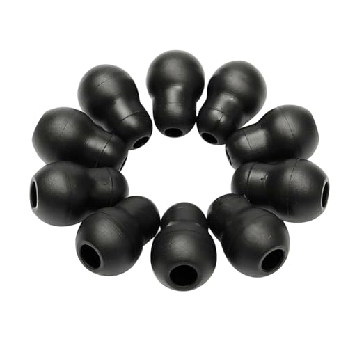 For 10Pcs For Silicone For Black For Soft Eartips For Earplug For Earpieces For Littmann For Stethoscope G