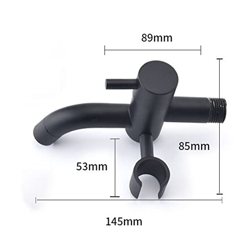 ifgswopq Bidet Sprayer for Toilet,Bidet Sprayer Portable,Bidet Shower Attachment,Bidet Sprayer Kit,Handheld Bidet Sprayer Kit,Toilet Sprayer Bidet,Black B (Black a)