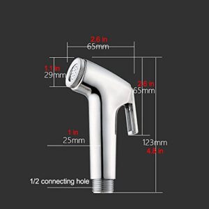 ifgswopq Toilet Bidet Sprayer Set Guns Shower Handheld Hand Faucet Bath Tap Head Self Cleaning