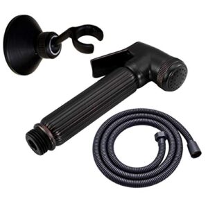 ifgswopq hand held bidet shower bidet sprayer black copper bidet sprayer toilet bidet faucet lavatory gun bathroom flushing tap