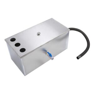 commercial grease interceptor 600 x 300mm stainless steel grease trap for kitchen restaurant