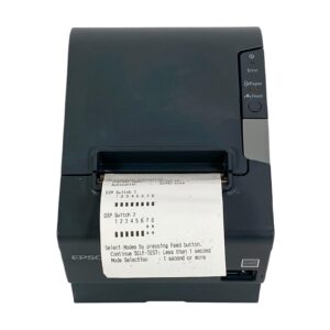 Epson TM-T88V M244A POS Compact Thermal Receipt Ticket Printer Ethernet USB, Bundle with AC Adapter