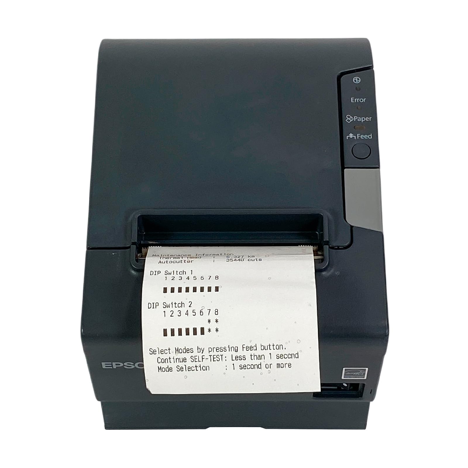 Epson TM-T88V M244A POS Compact Thermal Receipt Ticket Printer Ethernet USB, Bundle with AC Adapter