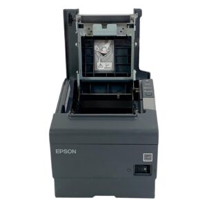 Epson TM-T88V M244A POS Compact Thermal Receipt Ticket Printer Ethernet USB, Bundle with AC Adapter