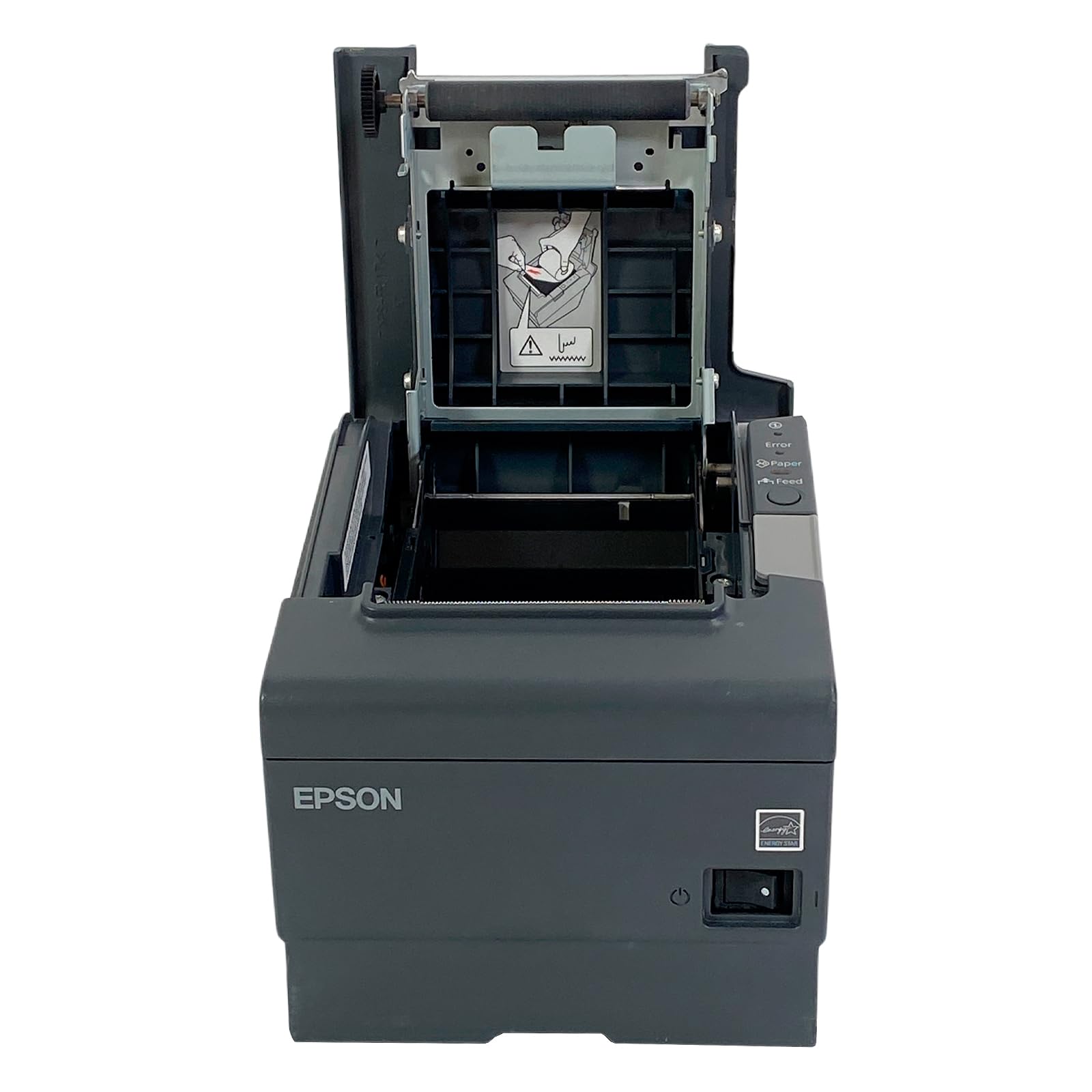 Epson TM-T88V M244A POS Compact Thermal Receipt Ticket Printer Ethernet USB, Bundle with AC Adapter