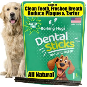 Barking Hugs Skin & Coat Chews and Digestive Chews and Dental Sticks