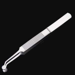 YWMJZEU Meibomian Gland Expressor Forceps Massage Eyelid Gentle Paddle 4.33 Inch