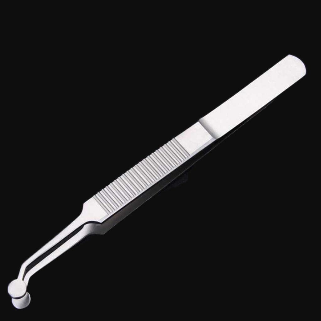 YWMJZEU Meibomian Gland Expressor Forceps Massage Eyelid Gentle Paddle 4.33 Inch