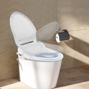 Bidet Toilet Seat Elongated Heated Toilet Seat Electric Bidet Toilet Seat Bidet Attachment for Toilet