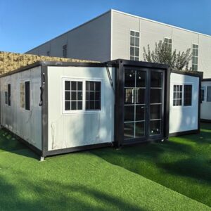 lightweight waterproof soundproof folding container house customized folding prefab container house colors can be selected