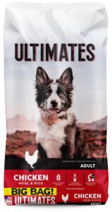 ultimates chicken meal & rice dry dog food (40 lb. bag)