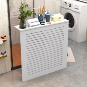 ayharylh radiator cover cabinet shelf, radiator decoration, easy radiator covers, modern style radiator cover,heater covers for radiators,radiator covers for home decorative,easy to install(l80*h90*t2