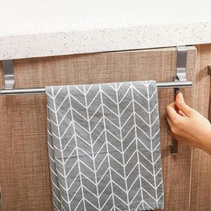 Over The Door Towel Rack - Innovative Bath Towel Bar,Hand Towel Bar, Multi-Functional Towel Rods, Bathroom Towel Rack for Home, Kitchen, Cabinet Door