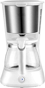 ndrfawy coffee machine espresso maker with 652ml glass kettle coffee powder filter anti-drip insulation teapot