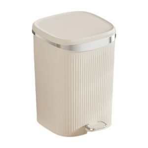 handsfree pedal trash can for kitchen office use step pedal kitchen trash can with lid pedal garbage can waste basket