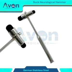 Essential Pack of 3 Reflex Hammers | Buck Reflex Hammer, Taylor Reflex Hammer, Tromner Reflex Hammer - Neuro Hammers for Reflex Testing Diagnostics