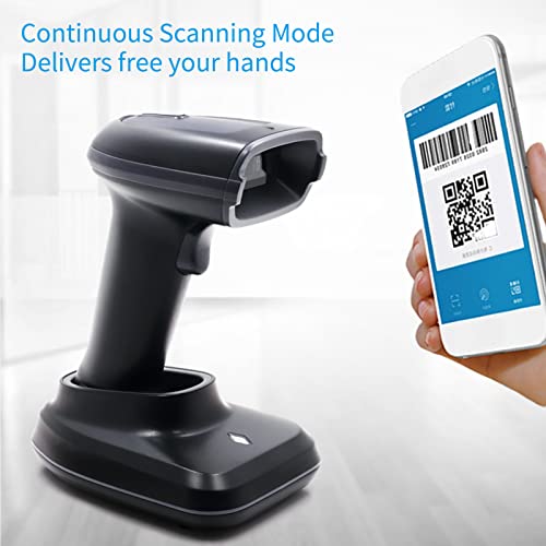 Barcode Scanner, Bluetooth Scanner Code Scanner with 15000 Storage Capacity for Accurate and Convenient scanning