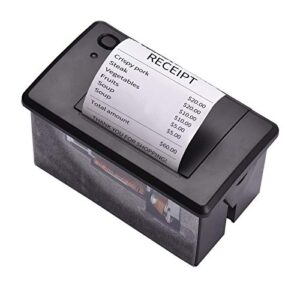 embedded micro thermal printer, receipt printing module with 58mm paper width design for supermarket, shopping mall, restaurant, bank, self service terminal