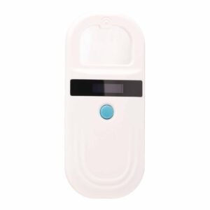 Microchip ID Reader, Rechargeable Pet Scanner Reader,Supports Reading FDXB and EMID Microchips,for Animal Management, Resource Management, Railway Detection